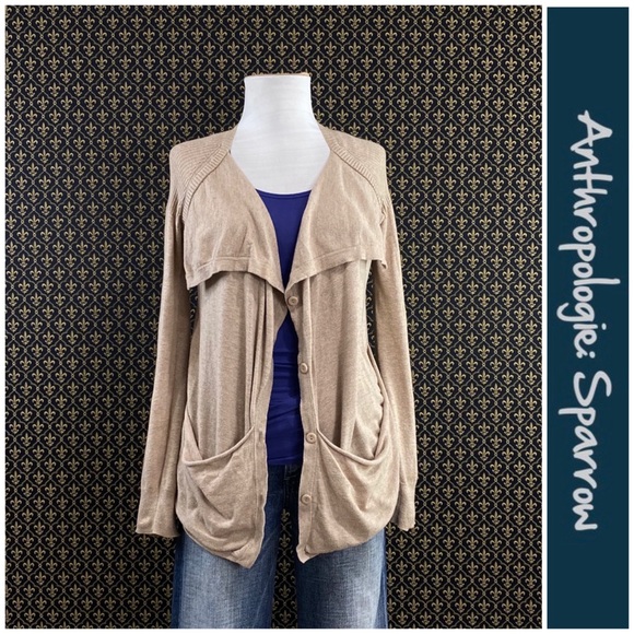 Anthropologie | Sweaters | Anthro Scaffold And Scrim Cardigan By ...